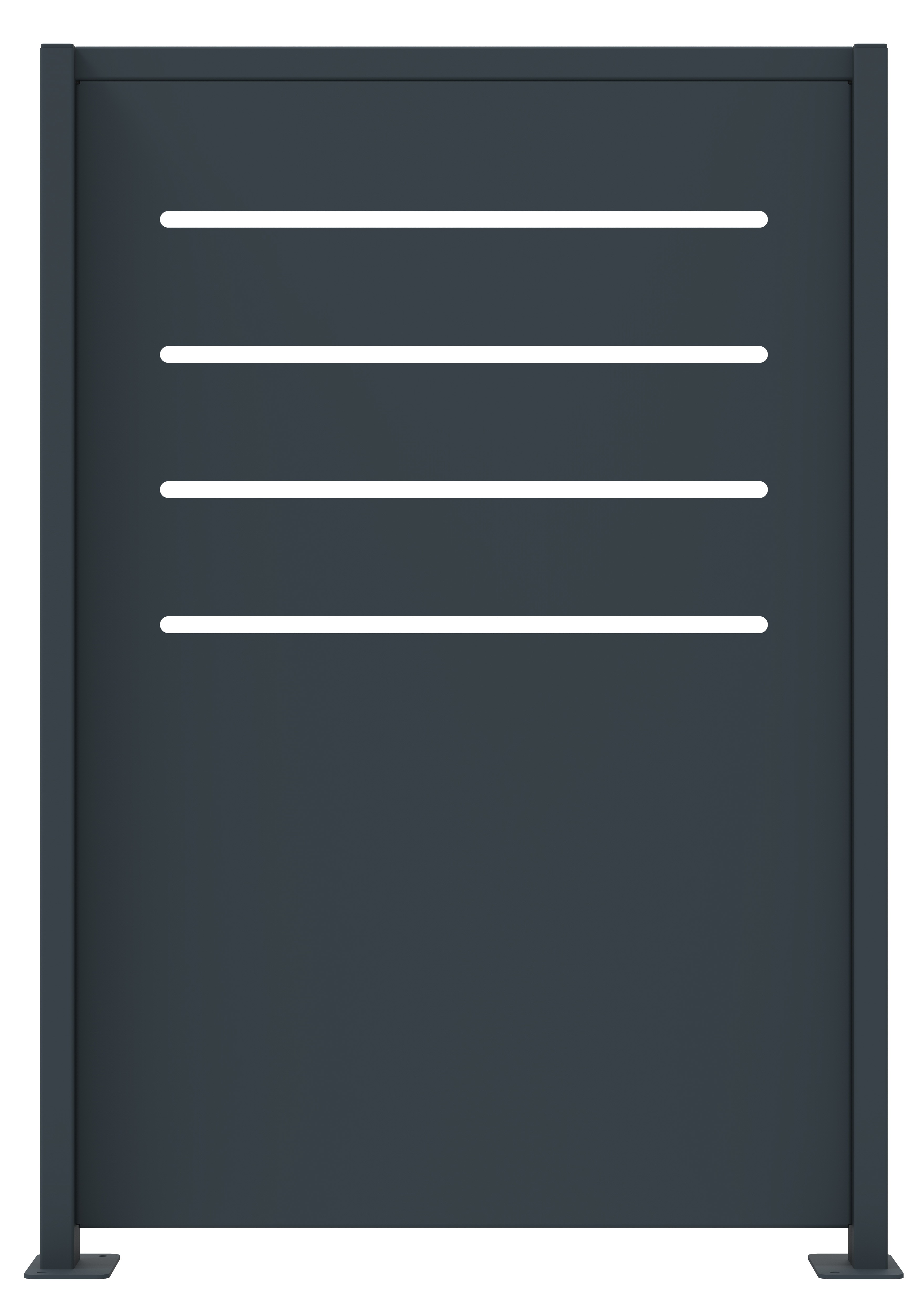 Cache conteneur en métal - Solution robuste et esthétique pour espaces ...