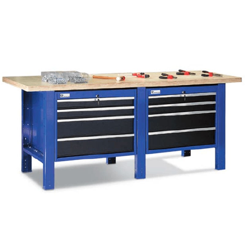 Table de travail d’atelier Werkmeister – robuste et résistante aux ...